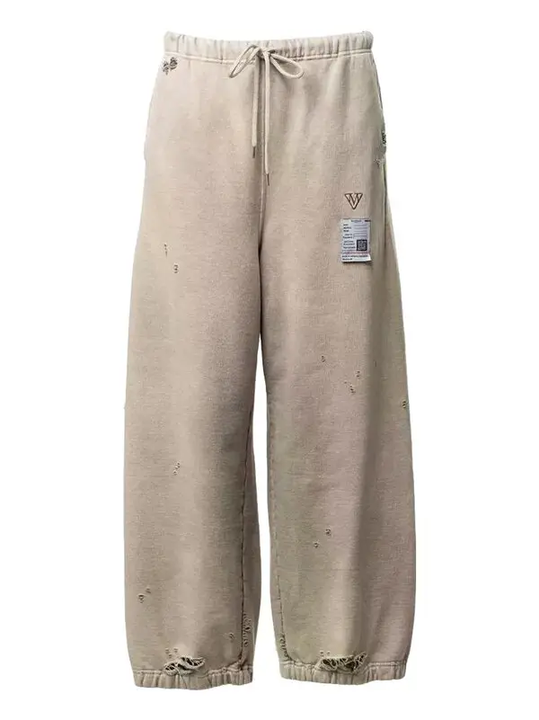 Mihara Yasuhiro Sun-faded-like Sweat Pants - Neutrals