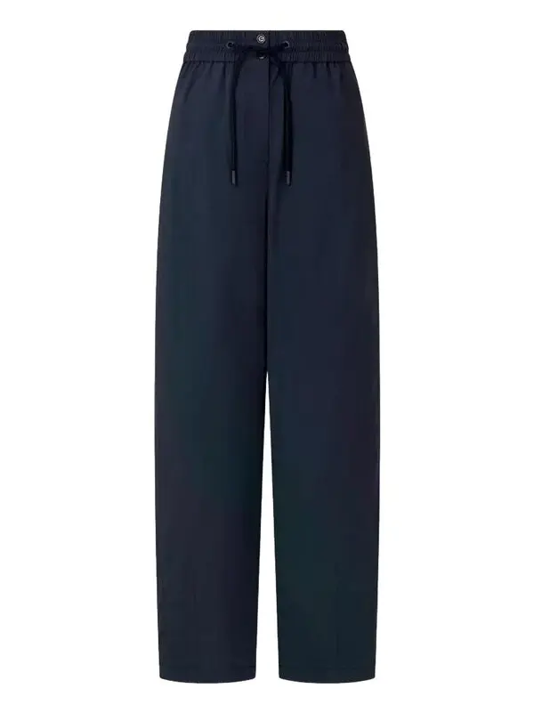 STUDIO TOMBOY Elasticated Drawstring Wide-leg Trousers - Blue