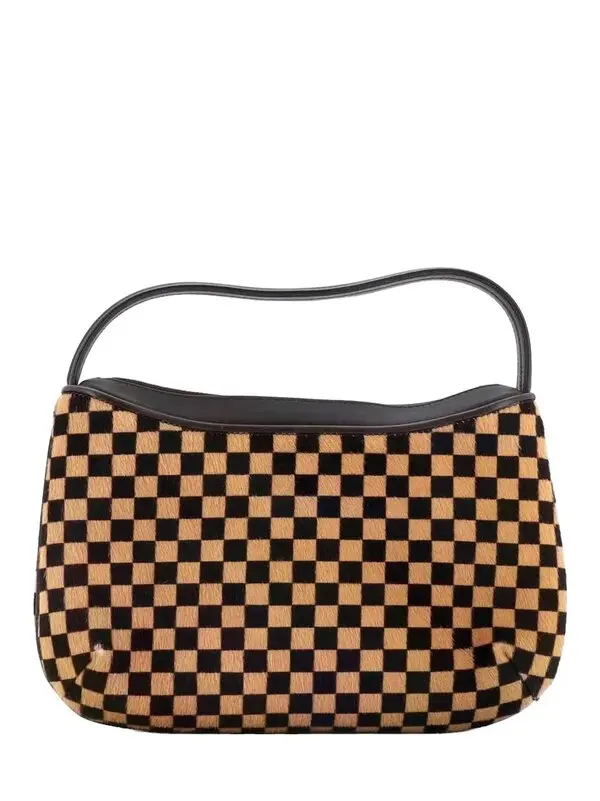 LOUIS VUITTON Tigre Damier Sauvage Shoulder Bag - Brown
