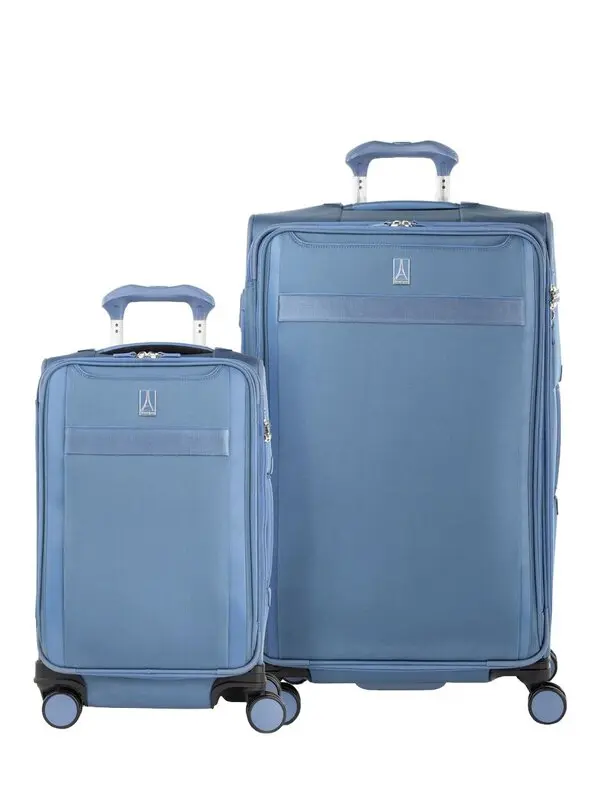 TRAVELPRO Versapack+ Softside 21" Carry-on & 29" Large Checked Spinner Luggage Set - Elemental Blue