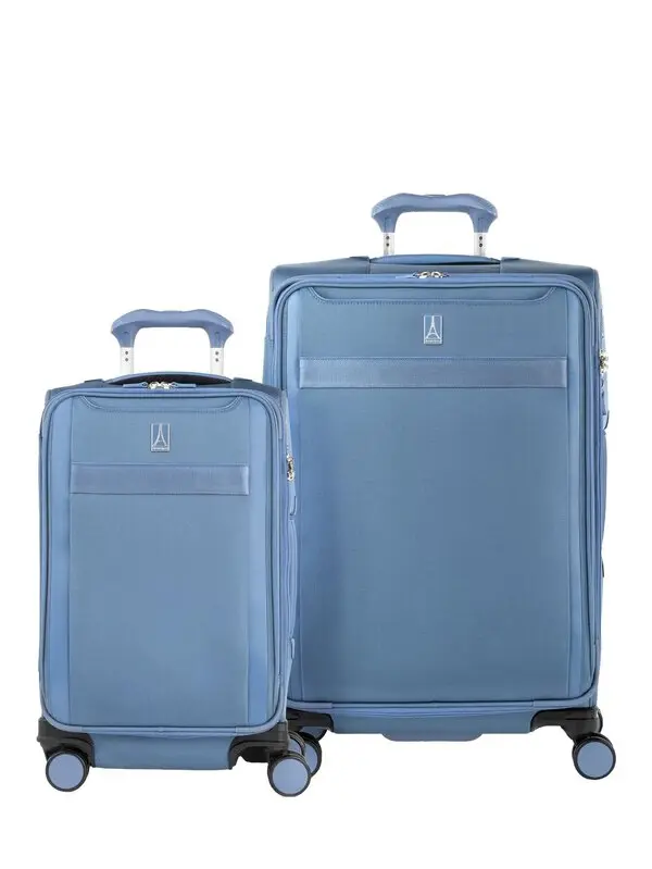 TRAVELPRO Versapack+ Softside Carry-on And Medium Spinner Luggage Set - Elemental Blue