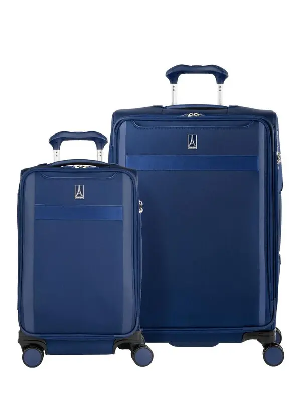 TRAVELPRO Versapack+ Softside Carry-on And Medium Spinner Luggage Set - Estate Blue