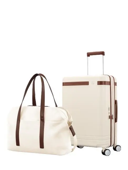 SAMSONITE Virtuosa Weekender & Carry-on 2-piece Set - Off White