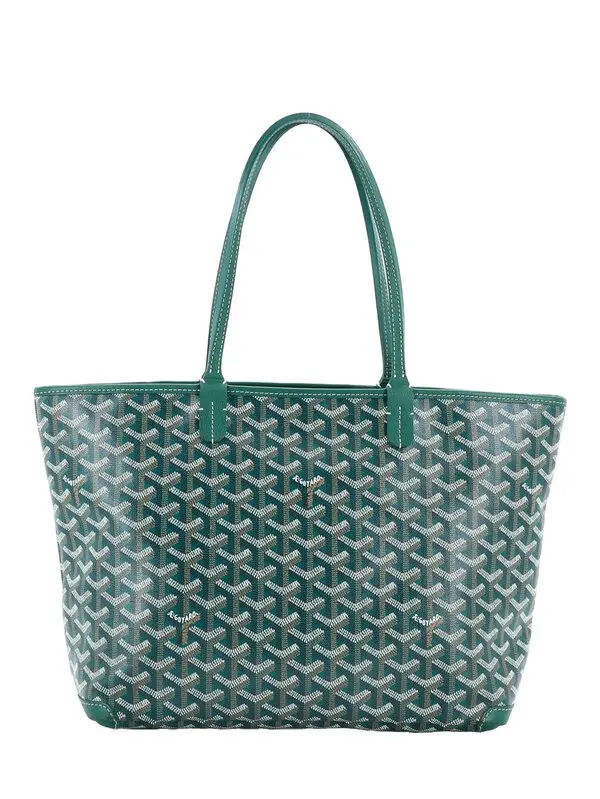 Goyard Artois Tote Coated Canvas Pm - Green