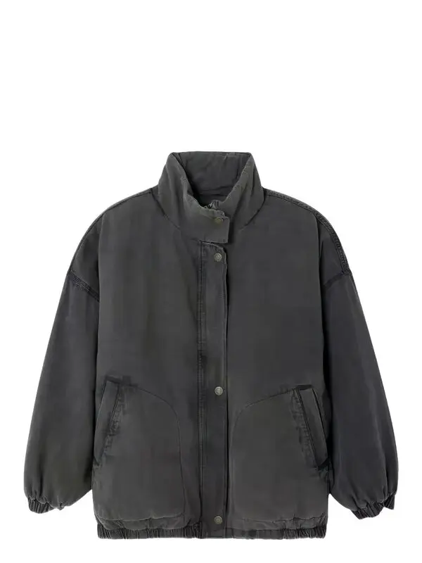 American Vintage Jazy" Faded-effect Padded Coat - Grey