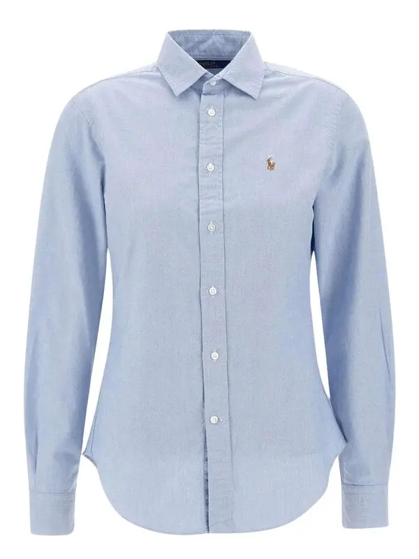Polo Ralph Lauren Slim Fit Oxford Shirt - Blue