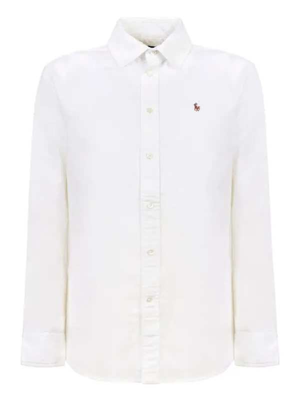 Polo Ralph Lauren Slim Fit Oxford Shirt - White