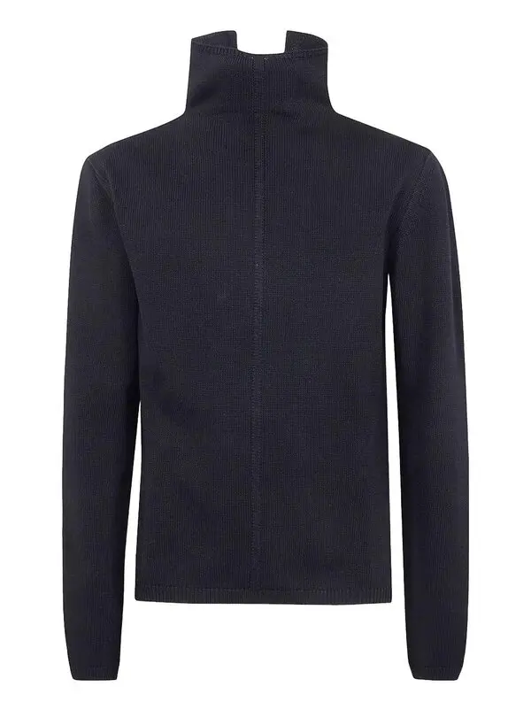 Rick Owens Turtle Tabard" Sweater - Black