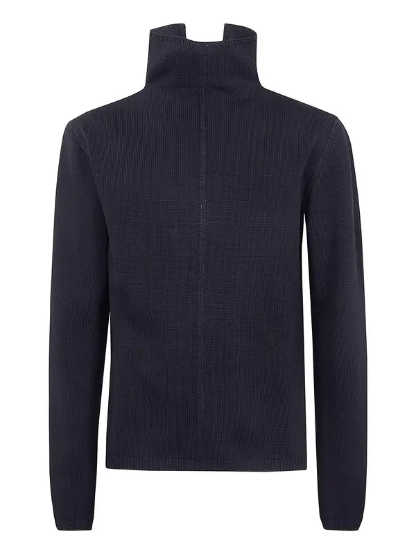 Rick Owens Turtle Tabard" Sweater - Black