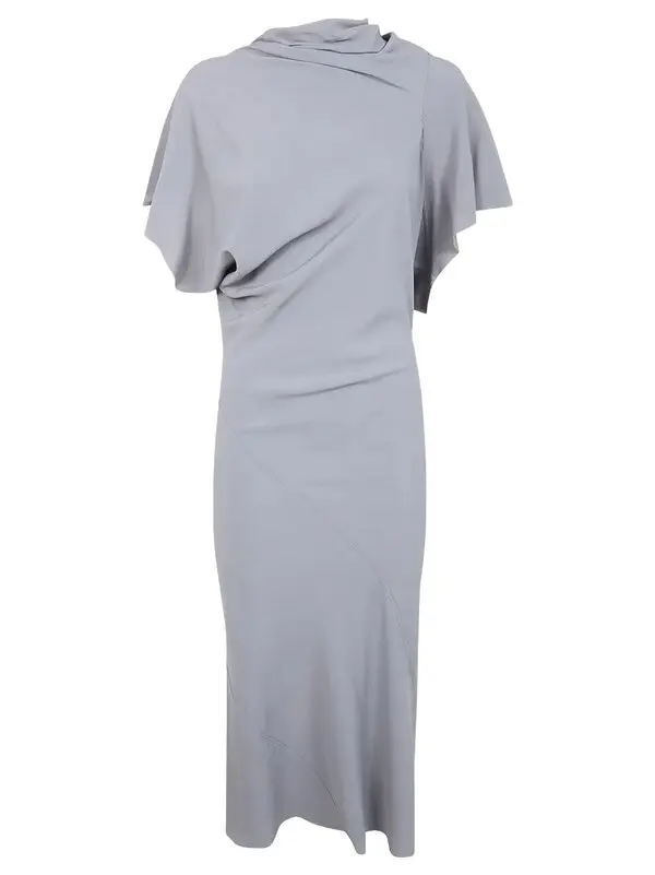 Rick Owens Seb Midi Dress - Brown