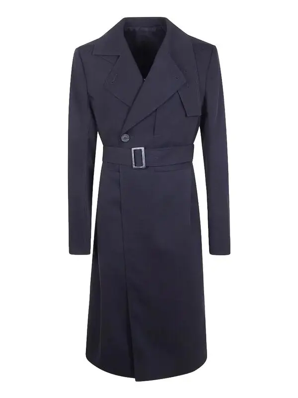 Rick Owens Drella" Trench Coat - Black