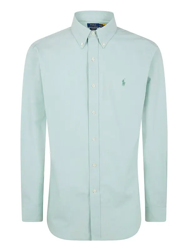 Polo Ralph Lauren Long Sleeves Sport Stripes Shirt - Green