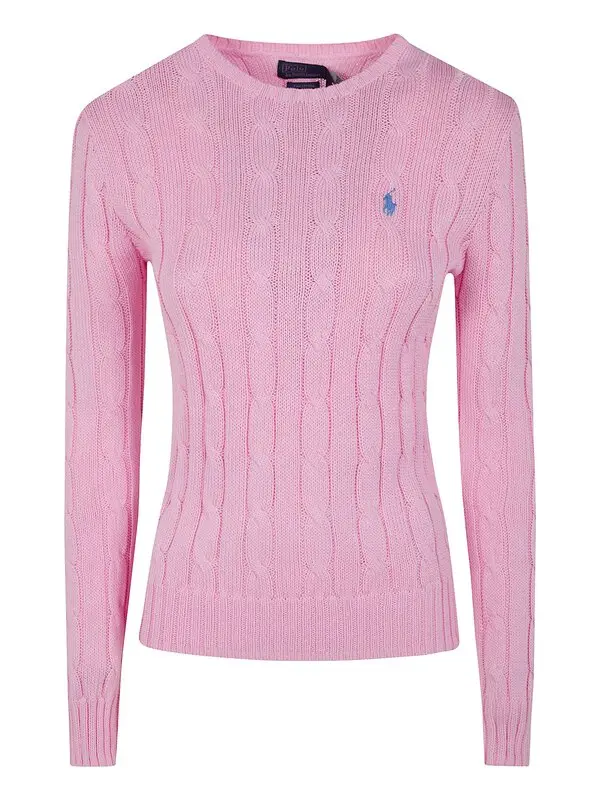 Polo Ralph Lauren Julianna Long Sleeve Pullover Sweater - Pink