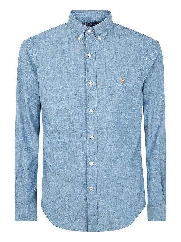 Polo Ralph Lauren Long Sleeves Sport Shirt - Blue