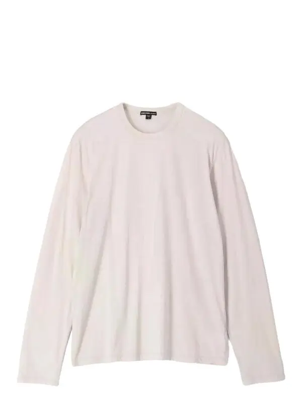 JAMES PERSE Luxe Lotus Long-sleeve T-shirt - Silver