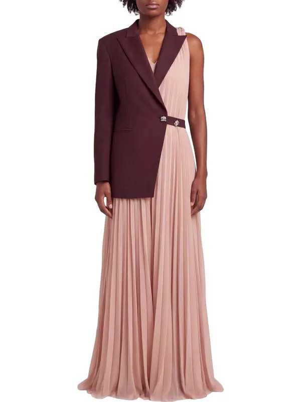 Pinko Pleated Dress - Multicolor