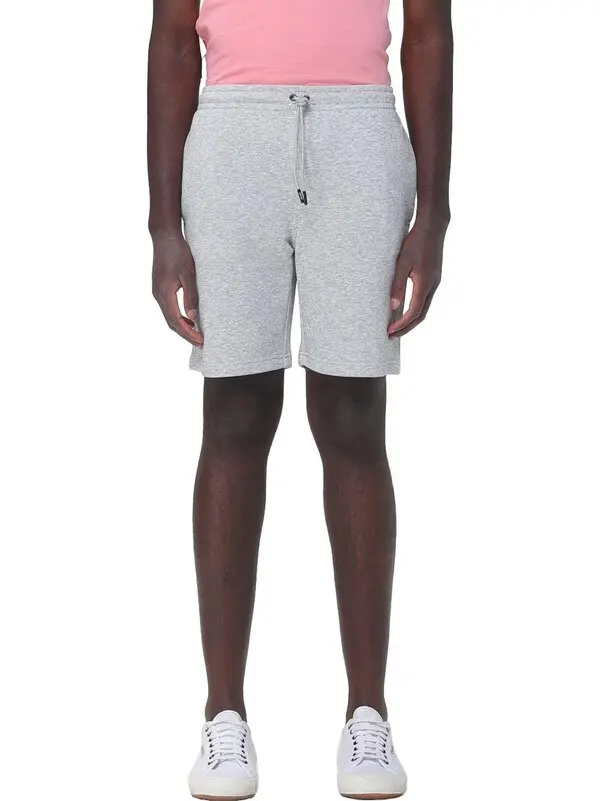 K-WAY Drawstring Shorts With Logo Detail - Grey