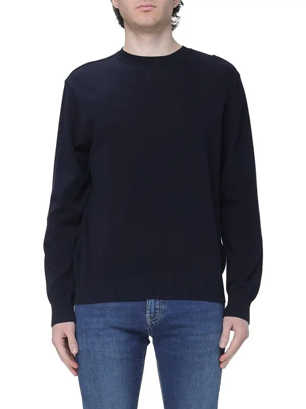 Paul & Shark Crew Neck Pullover Sweater - Blue