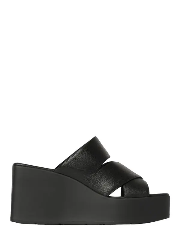 VIC MATIE Platform Sandals - Black