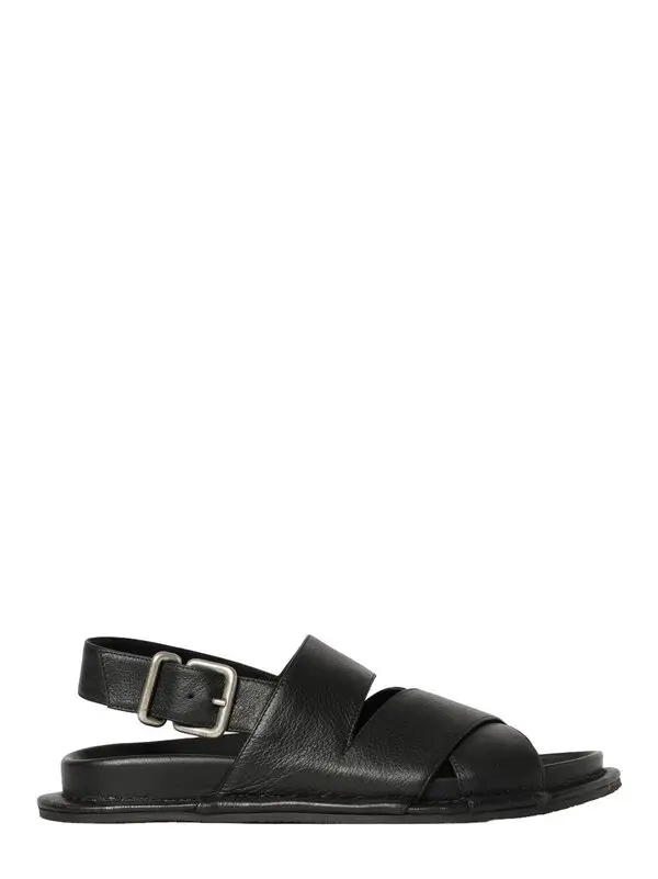 VIC MATIE Heeled Sandals With Buckle Detail - Black