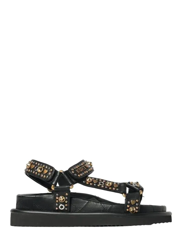 Kurt Geiger Embellished Heeled Sandals - Black