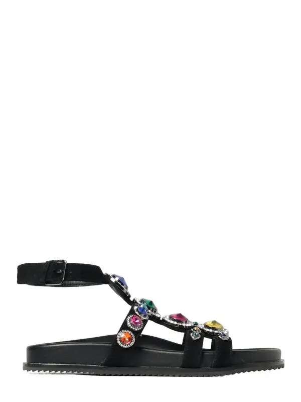 Kurt Geiger Embellished Heeled Sandal - Black