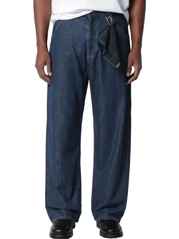 DARKPARK Wide-leg Jeans In Cotton And Lyocell Blend - Denim
