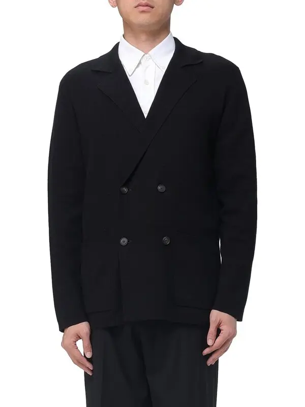 Tagliatore Double-breasted Cotton Blazer - Black