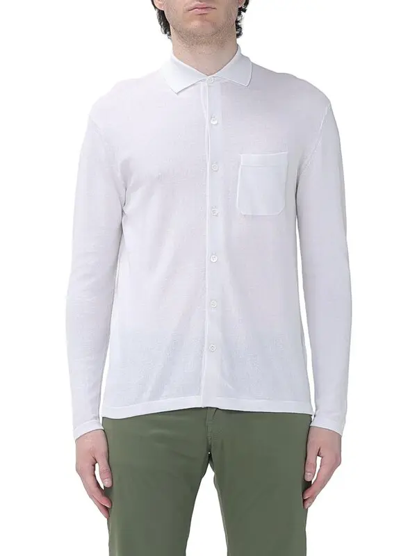 BROOKSFIELD Fine Knit Pullover - White