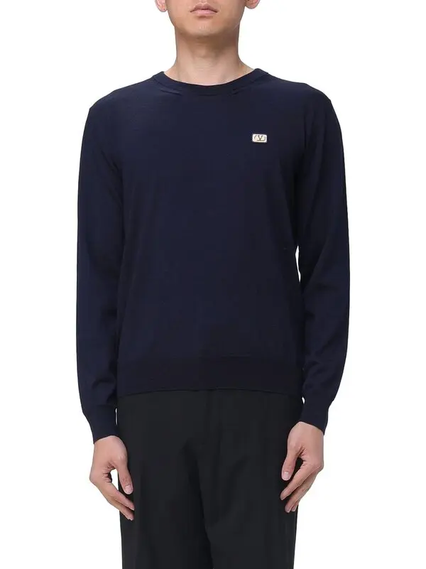 Valentino Garavani Crew Neck Sweater - Blue
