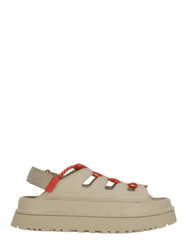 UGG Goldenglow Toggle Leather And Eva Sandals - Beige