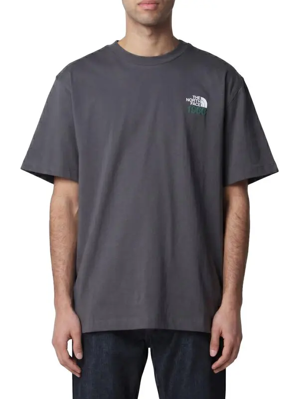 The North Face Printed Cotton T-shirt - Charcoal