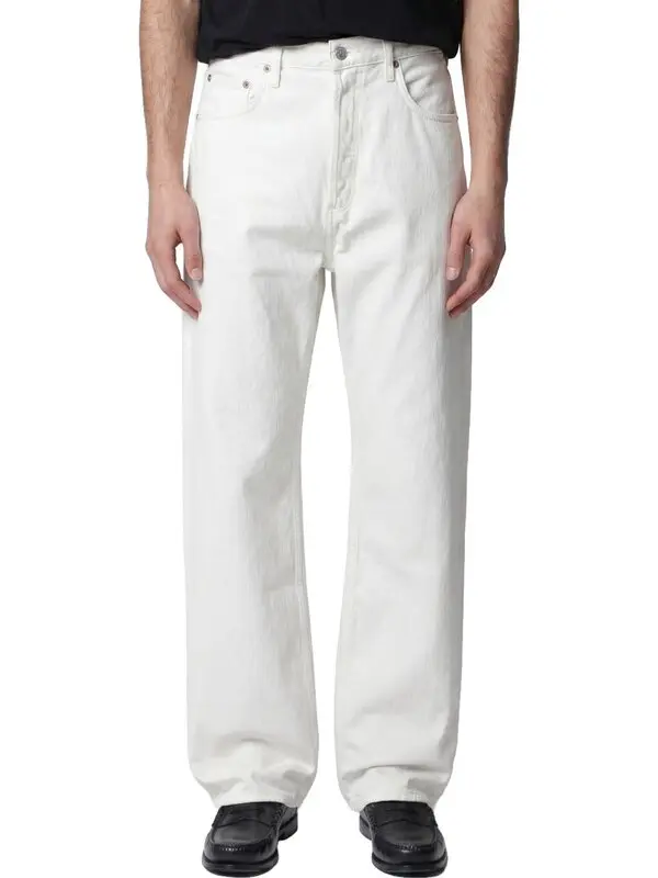 AGOLDE Wide Leg Jeans - White