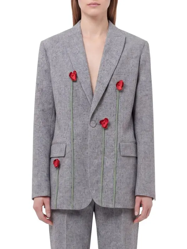 Moschino Embellished Blazer - Multicolor