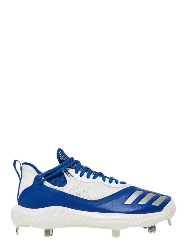 Adidas Icon 5 Bounce Iced Athletic Cleats - Blue