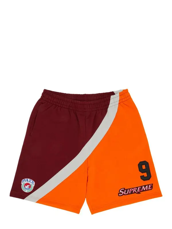 Supreme Equipé" Sweatshort - Orange