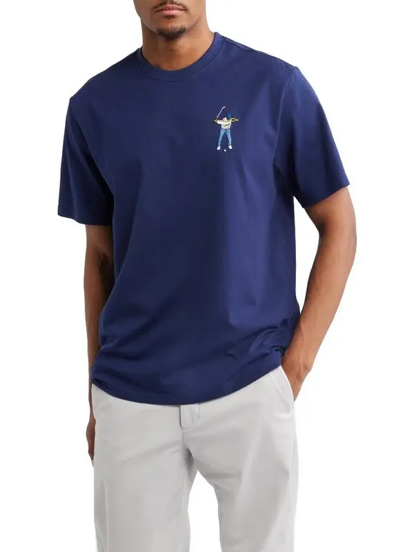 EASTSIDE GOLF Core Swingman T-shirt - Navy