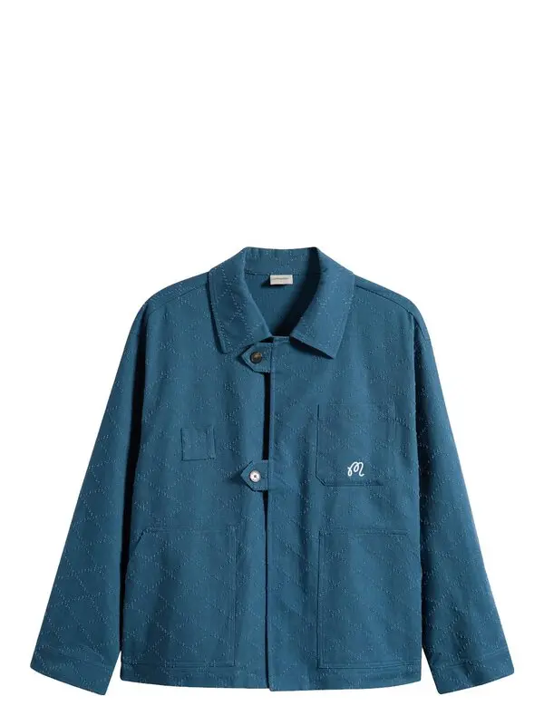 MALBON Alameda Chore Jacket - Aegean Blue