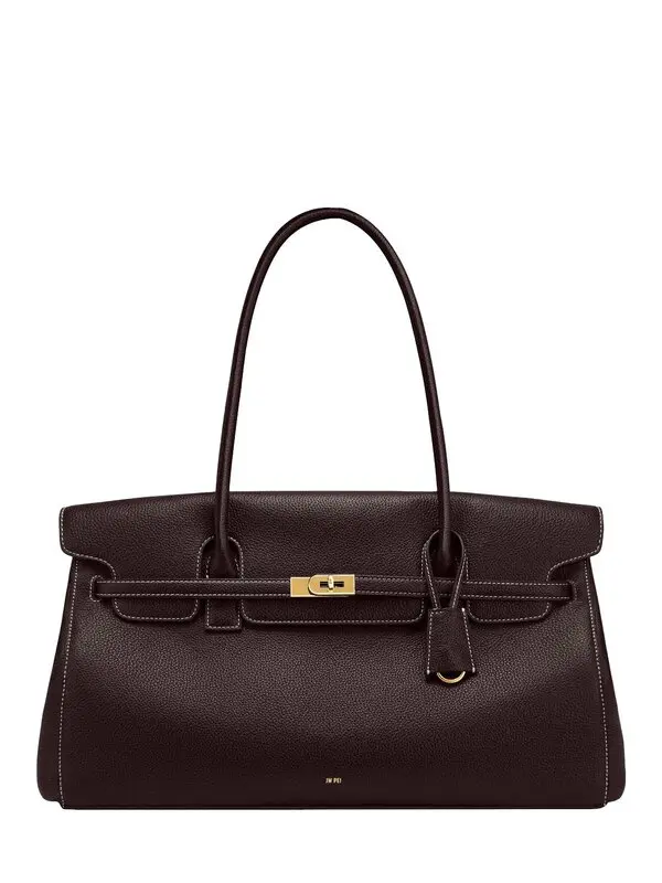 Jw Pei Large Yara Shoulder Bag - Dark Brown