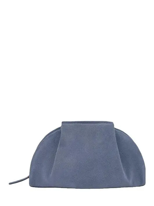 Vince Ava Suede Clutch - Azul