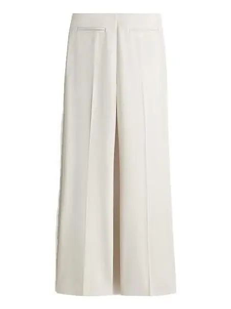 H&m Bootcut Twill Trousers - Light Beige