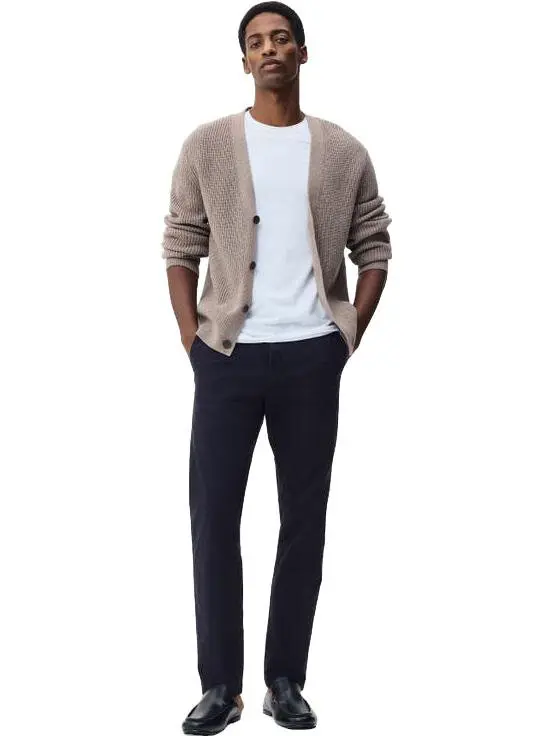 H&m Slim-fit Cotton Chinos - Dark Blue
