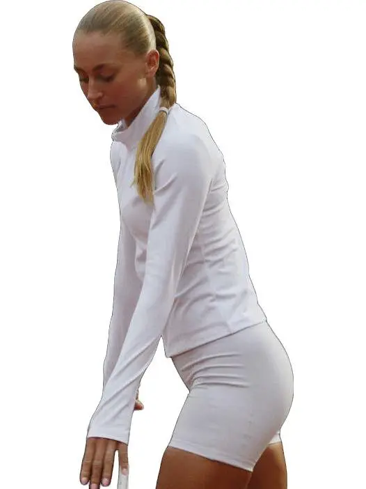 H&m Zip-through Sports Jacket With Softmove - White
