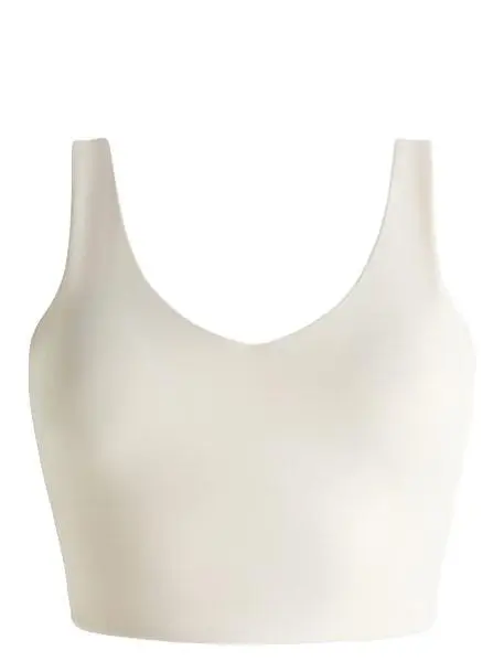 H&m Twist-detail Vest Top - Ivory