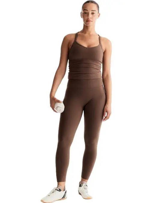 H&M Softmove Sports Leggings - Mocha