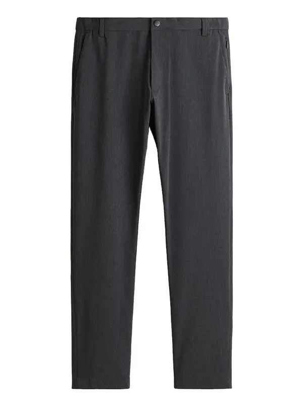 H&m Slim Fit Trousers - Dark Gray