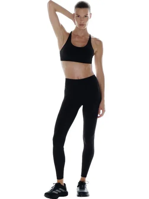 H&M Sculptmove High-waisted Leggings - Black