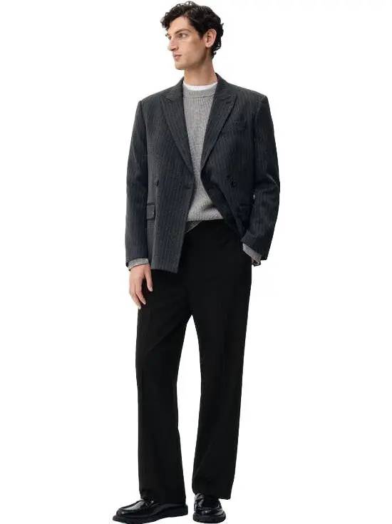 H&m Relaxed Fit Trousers - Black