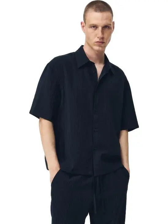 H&m Relaxed Fit Shirt - Black