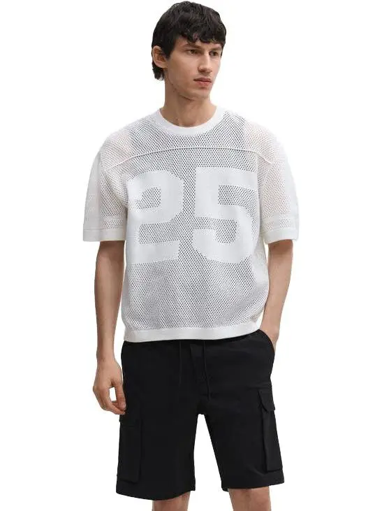 H&m Regular-fit Cargo Shorts - Black
